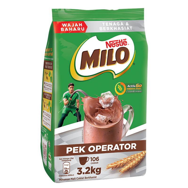 MILO® Actigen-E Softpack (3.2kg) – Pure Water